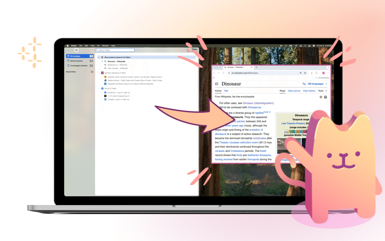 Tabby | Browser Tab Manager